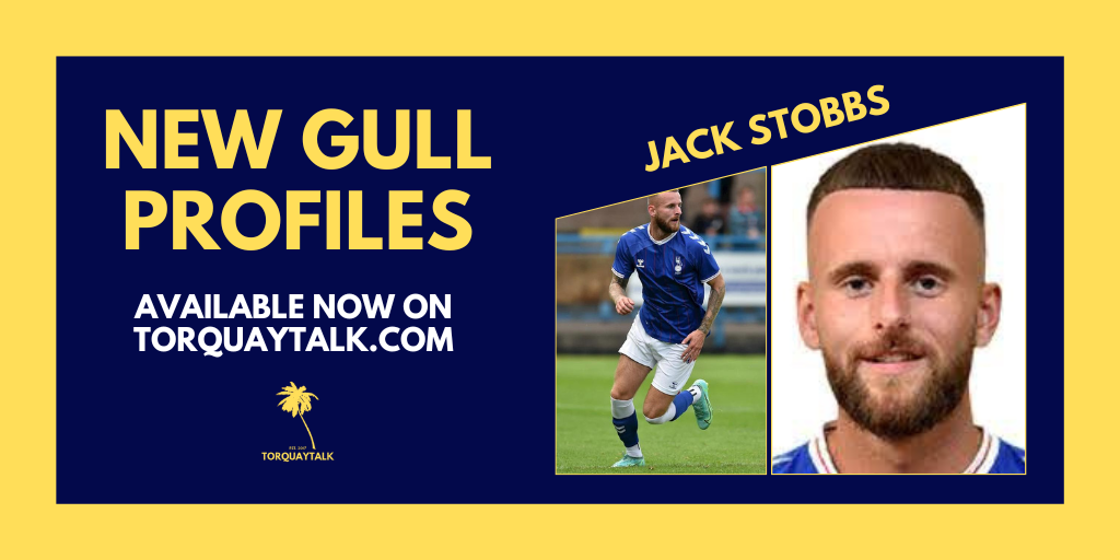 NEW GULL PROFILE – Jack Stobbs by Sam Turner – TORQUAYTALK