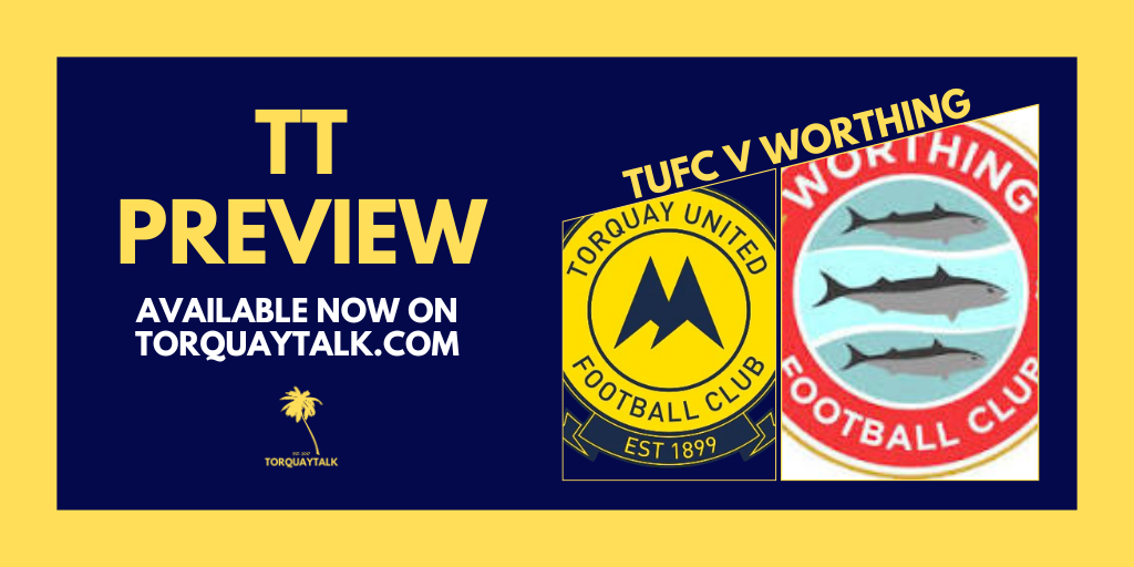 TALKING POINTS PREVIEW – Worthing (h) by Dom Roman – TORQUAYTALK
