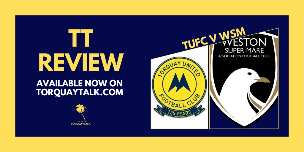 TT MATCH VERDICT – Torquay United 3-1 Weston-super-Mare by Steve Harris ...
